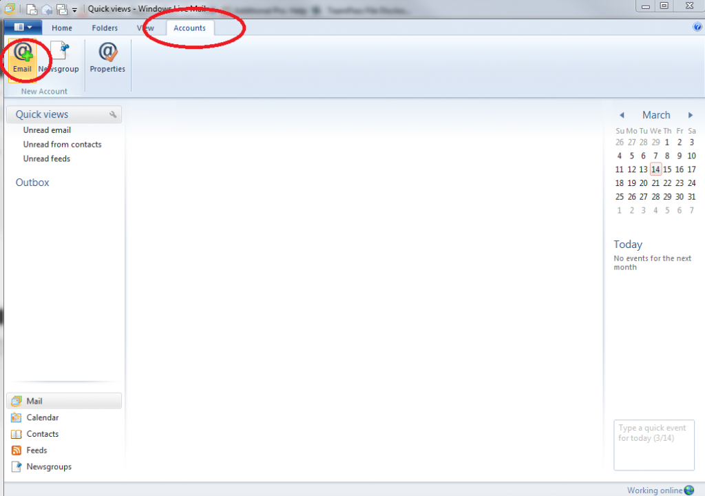 Windows Live Mail Configuration - Web24