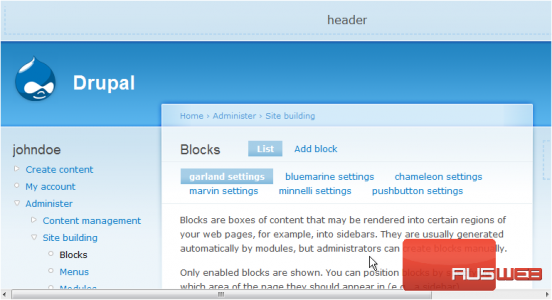How to configure a site in Drupal - Web24